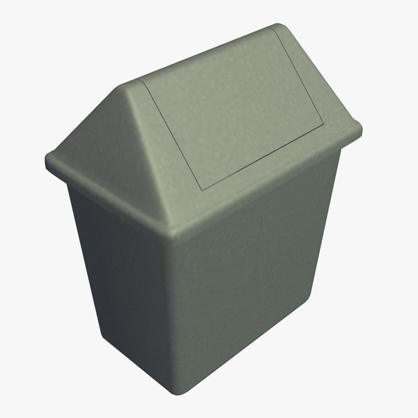 Trash can v3 Free 3D Model - .obj .stl - Free3D