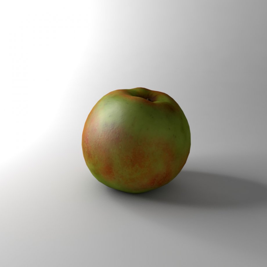 Apple Free 3D Model - .c4d .obj - Free3D