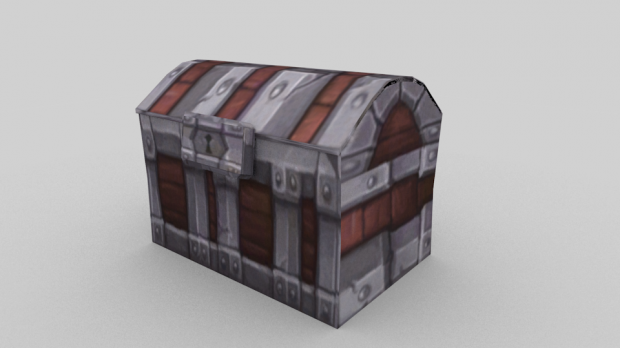 Cartoon Chest Free 3D Model - .3ds .obj .blend .fbx - Free3D