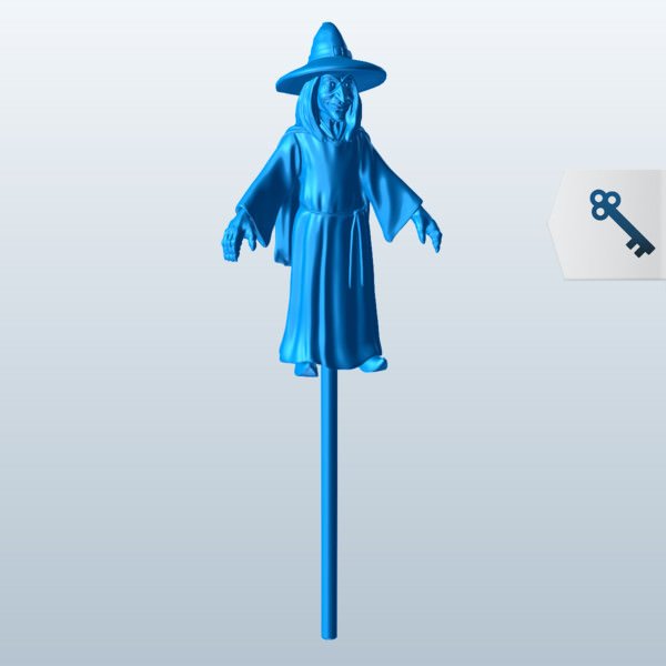 Witch v1 Free 3D Model - .obj .stl - Free3D