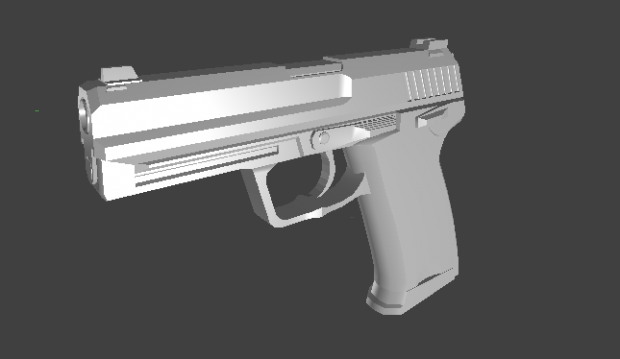 USP 45 Free 3D Model - .3ds .obj .blend .fbx - Free3D