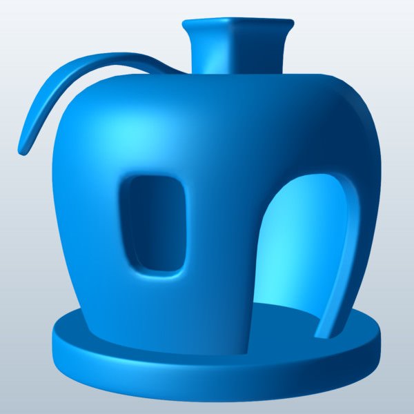 Apple v2 Free 3D Model - .obj .stl - Free3D