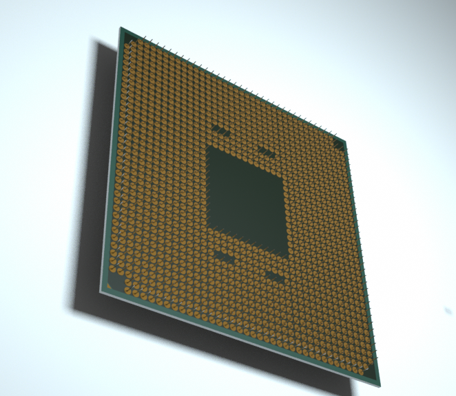 Skell & amd ryzen Free 3D Model - .c4d - Free3D