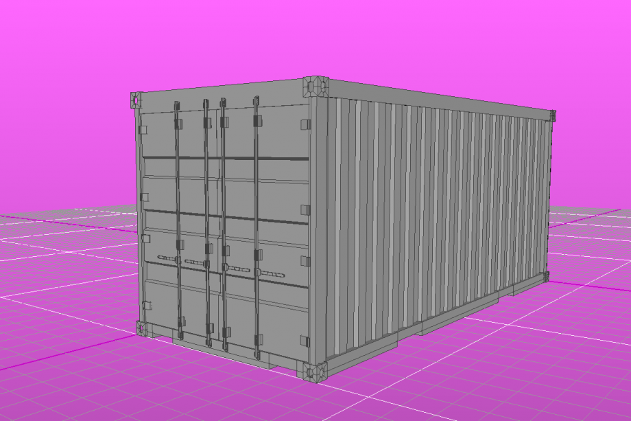 Shipping Container Free 3D Model - .fbx - Free3D