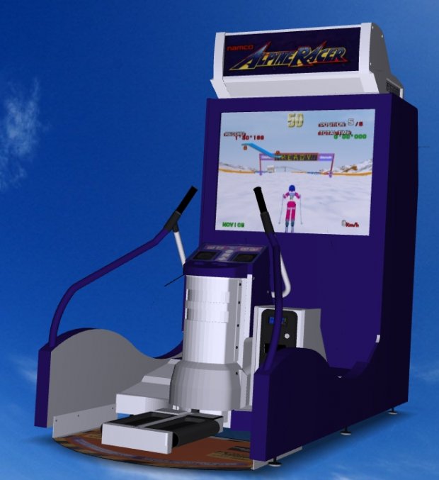 Alpine Racer - Read txt File!!! - Standing Arcade Machine Free 3D Model ...