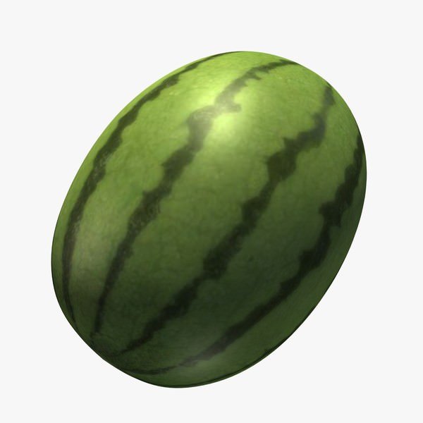Watermelon V1 Free 3D Model - .obj .stl - Free3D