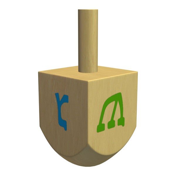 Dreidel v2 Free 3D Model - .obj .stl - Free3D