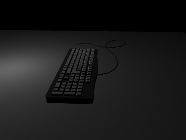 Keyboard Free 3D Model - .ma .mb - Free3D