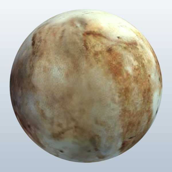 Pluto v1 Free 3D Model - .obj .stl - Free3D
