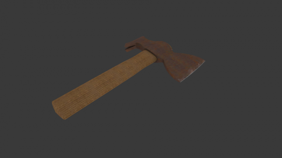 Rusty Axe Free 3D Model - .blend - Free3D