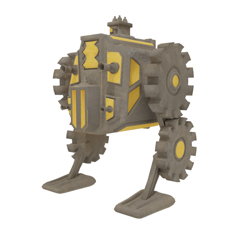 Mecha Minion 2 Free 3d Model Fbx Free3d