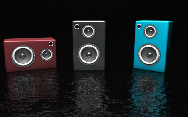 Speakers Free 3D Model - .c4d - Free3D