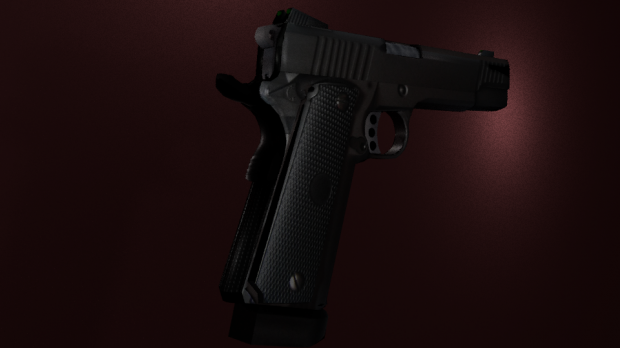 Colt 45 Free 3D Model - .3ds .obj .blend .fbx - Free3D