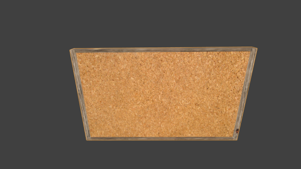 Pinboard Free 3D Model - .fbx - Free3D