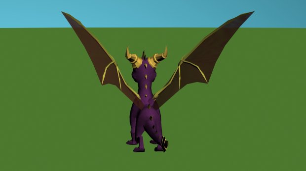 Spyro Free 3D Model - .3ds .obj .max .fbx - Free3D