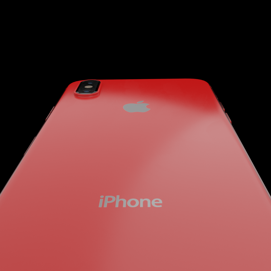 IPhoneX Free 3D Model - .blend - Free3D