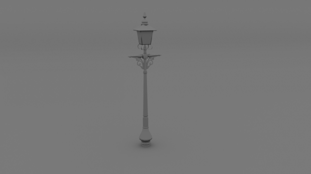 Lamp post 3 Free 3D Model - .obj .ma .mtl - Free3D