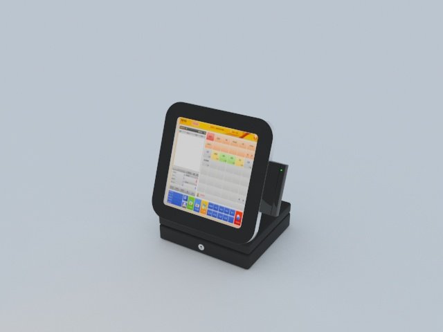 POS machine Free 3D Model - .obj .max - Free3D