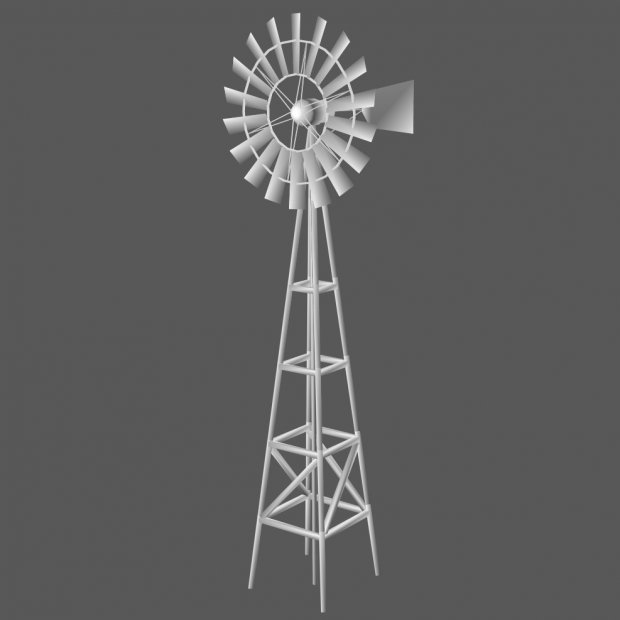 Windmill Free 3D Model - .3ds - Free3D