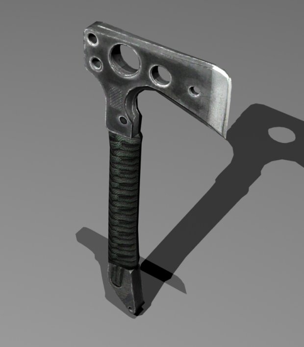 Steel Axe Free 3D Model - .3ds .tga - Free3D
