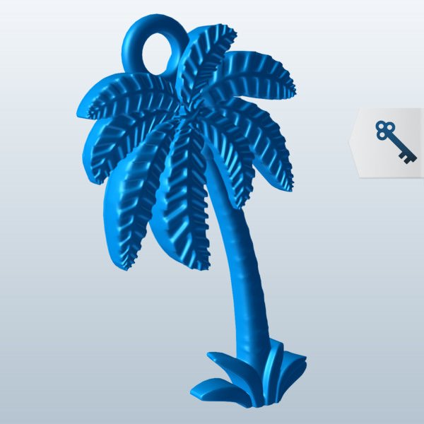 Palm tree V1 Free 3D Model - .obj .stl - Free3D
