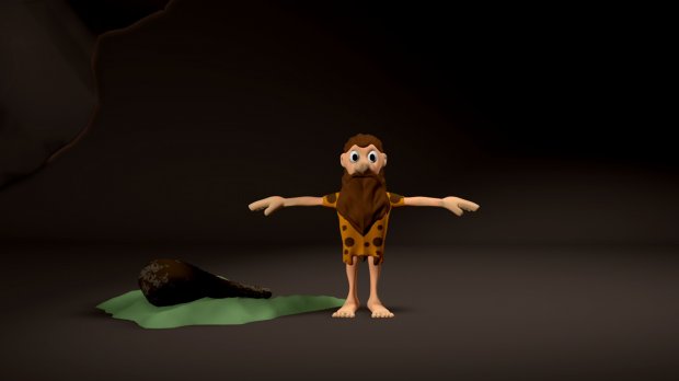 Caveman Free 3D Model - .c4d - Free3D
