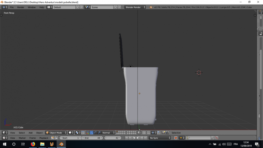 Trash can Free 3D Model - .obj - Free3D