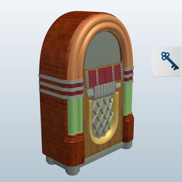Jukebox bubbler style V2 Free 3D Model - .obj .stl - Free3D