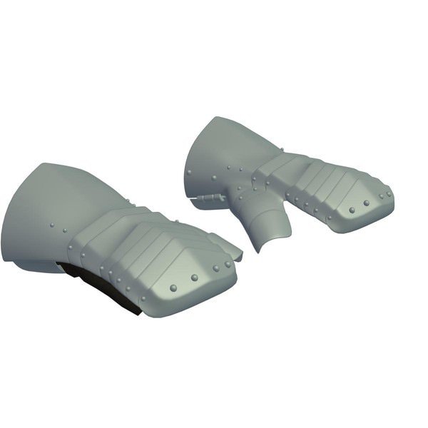 Gauntlet Armor v2 Free 3D Model - .obj .stl - Free3D