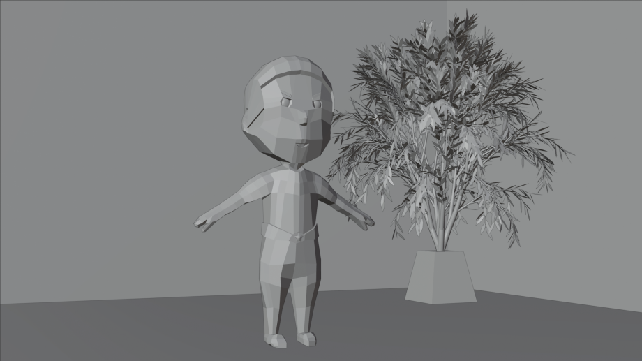 Low Poly Guy (Rigged) Free 3D Model - .blend .obj - Free3D