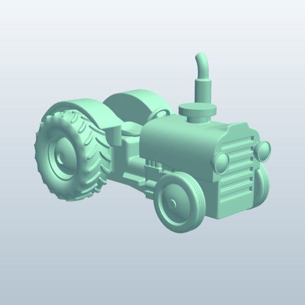SFarmTractor V3 Free 3D Model - .obj .stl - Free3D