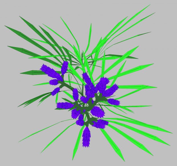 Flower 04 Free 3D Model - .3ds .obj .lwo .dxf - Free3D