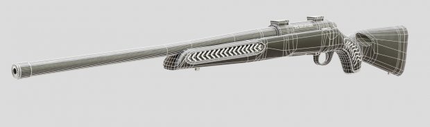 TC Compass Hunting Rifle Free 3D Model - .obj - Free3D