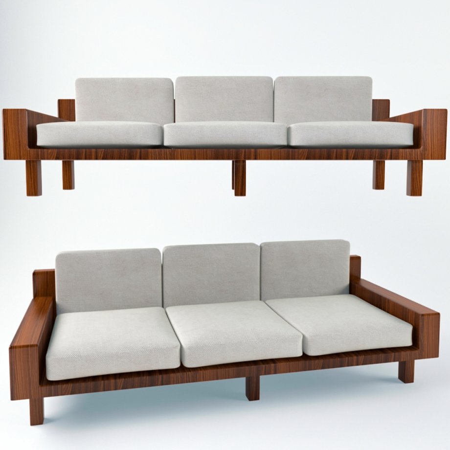 Modern sofa Free 3D Model - .max .obj - Free3D