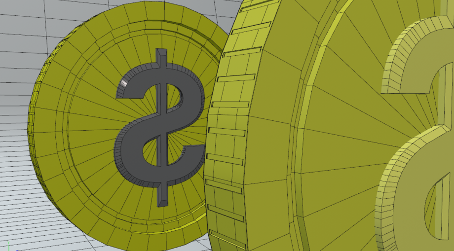 Coins Free 3D Model - .c4d - Free3D