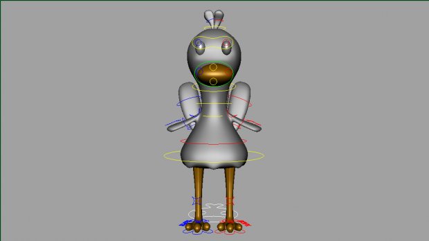 Blue Bird Free 3D Model - .ma - Free3D