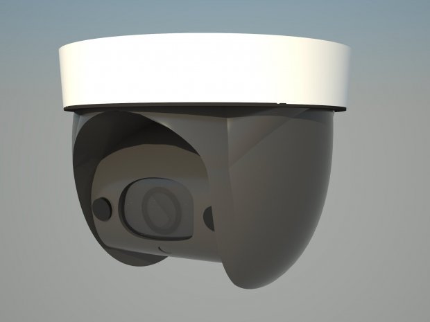 Modern 2015 Surveillance Camera Free 3D Model - .3ds .obj .sldprt - Free3D