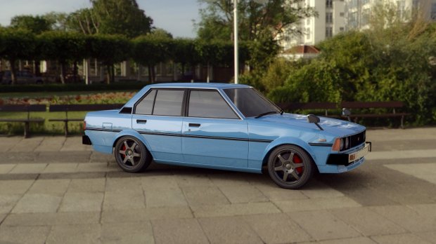 Toyota KE70 Free 3D Model - .max - Free3D