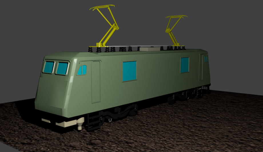 Train Free 3D Model - . - Free3D