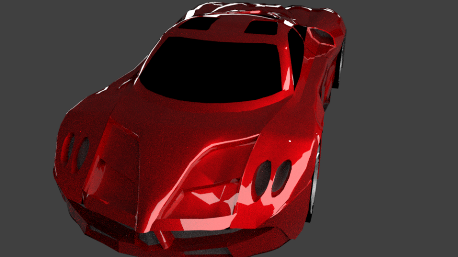 Supercar Free 3D Model - .3ds .blend .obj - Free3D