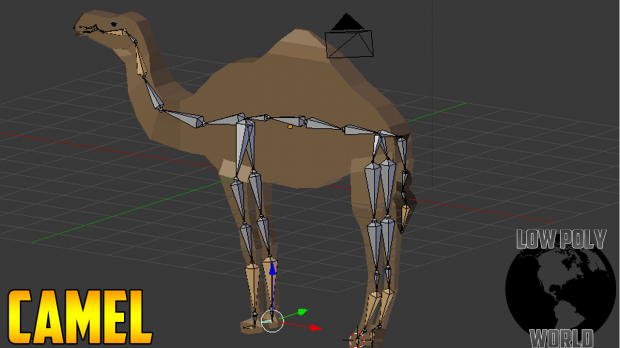 Rigged Camel Free 3D Model - .fbx - Free3D