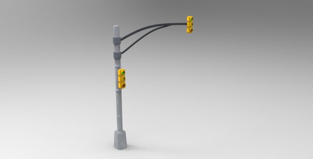 Traffic Light Free 3D Model - .obj .mb .fbx - Free3D