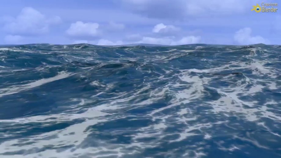 Ocean animation 무료 3D 모델 - .blend - Free3D