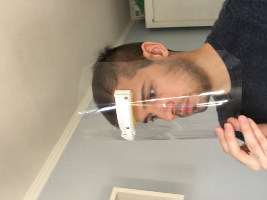 Face shield for small 3D printers Free 3D Model - .stl - Free3D