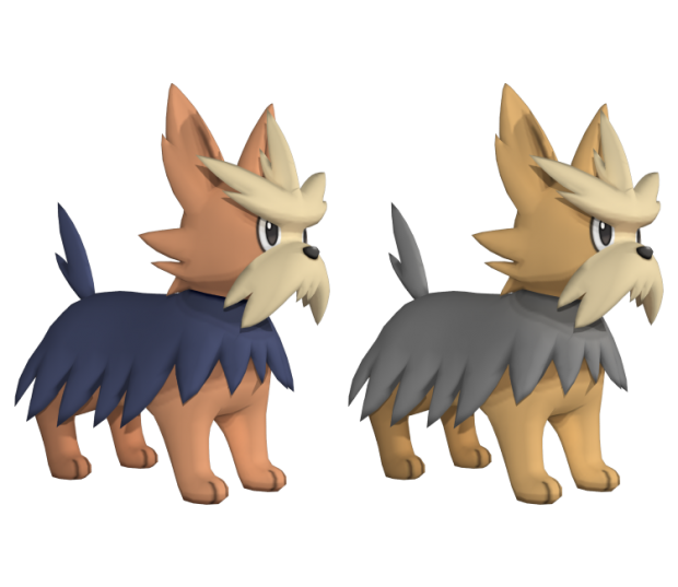 Herdier (Pokemon) Free 3D Model - .dae .fbx - Free3D
