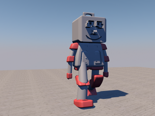 Plastic Robot Free 3D Model - .obj .c4d - Free3D