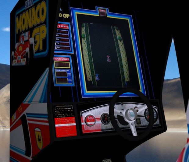 Monaco GP - Upright Arcade Machine Free 3D Model - .3ds - Free3D