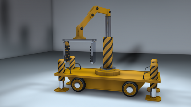 Utility robot Free 3D Model - .c4d - Free3D