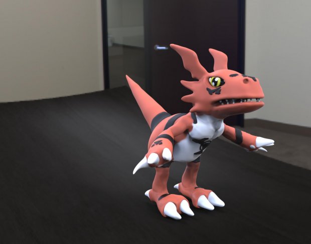 Guilmon Free 3D Model - .obj - Free3D
