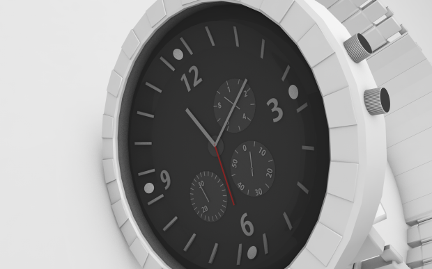 Reloj de mano Modelo 3D gratis - .3ds .c4d .fbx - Free3D